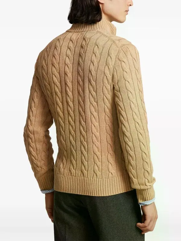 Polo Ralph Lauren Cable-knit Zip Sweater