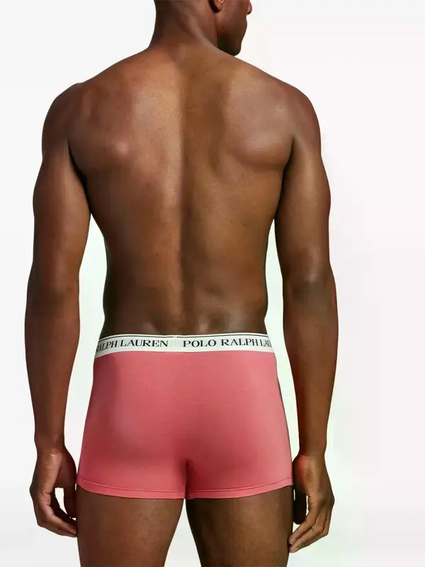 Polo Ralph Lauren Logo-waistband Boxers - Blue