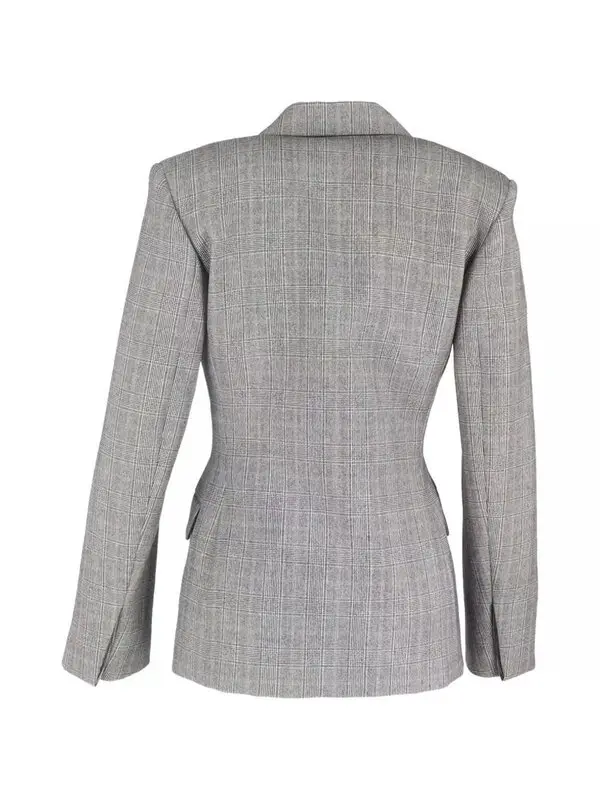 Balenciaga Prince Of Wales-check Blazer