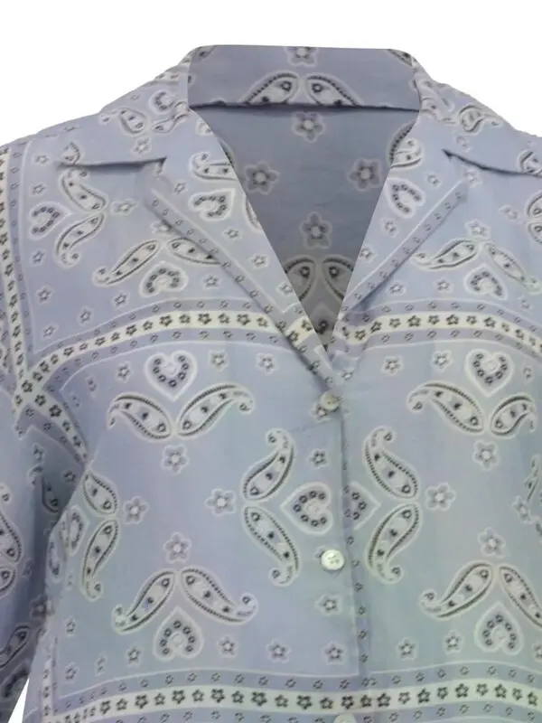 Sandro Livia Paisley-print Shirt