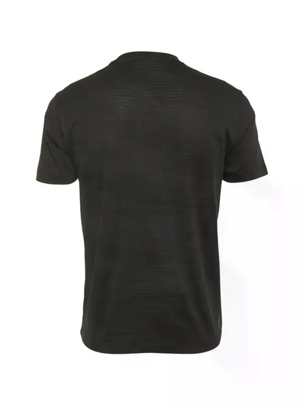 Emporio Armani Knitted Striped T-shirt