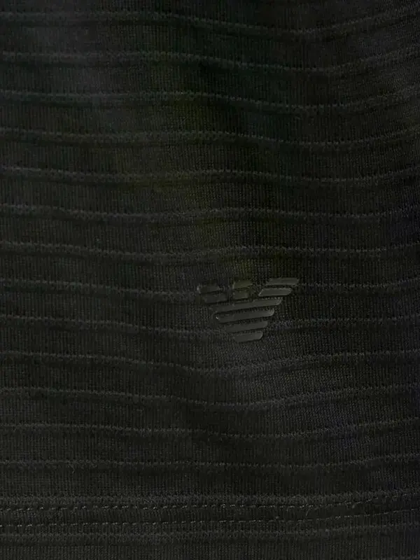 Emporio Armani Knitted Striped T-shirt