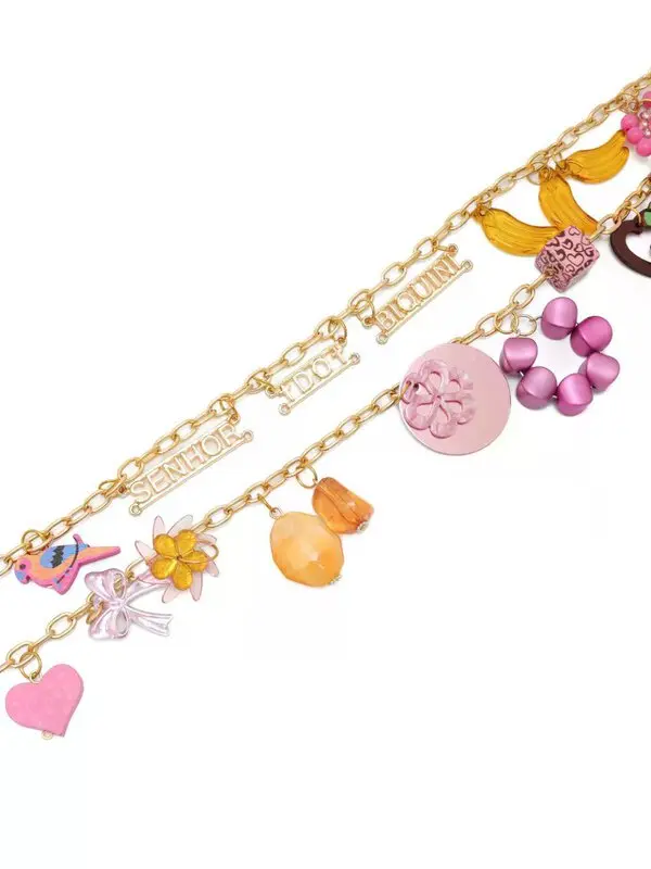 AMIR SLAMA Embellished Chain Belt