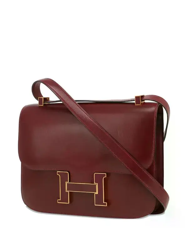Hermès 1982 Constance Leather Crossbody Bag - Red