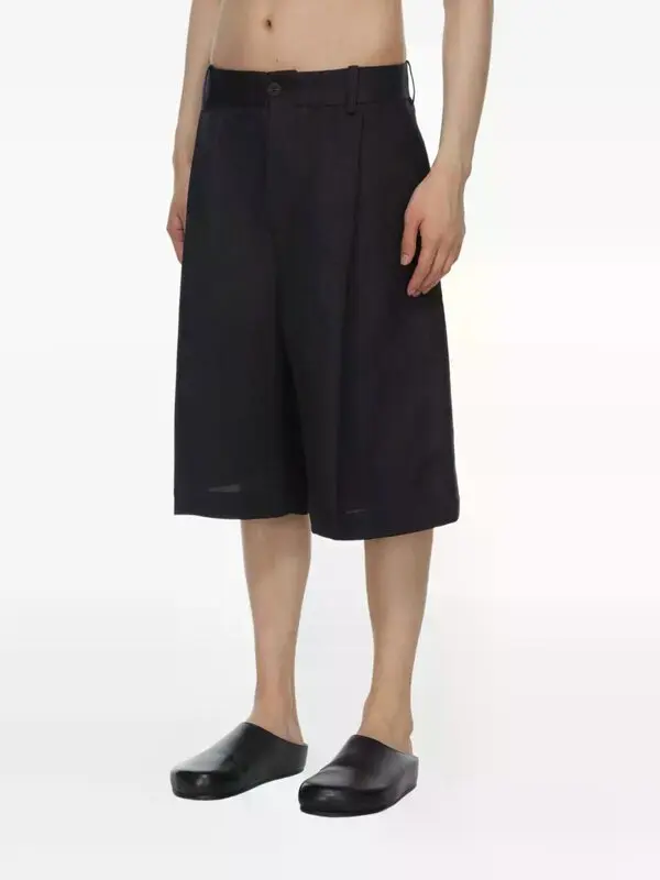 Studio Nicholson Pleated Tailored Shorts
