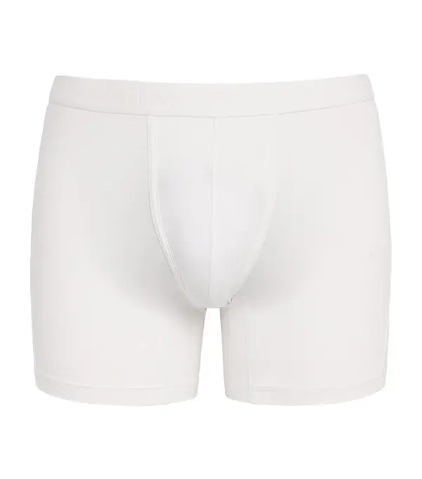 Hanro Stretch-cotton Essential Trunks - White