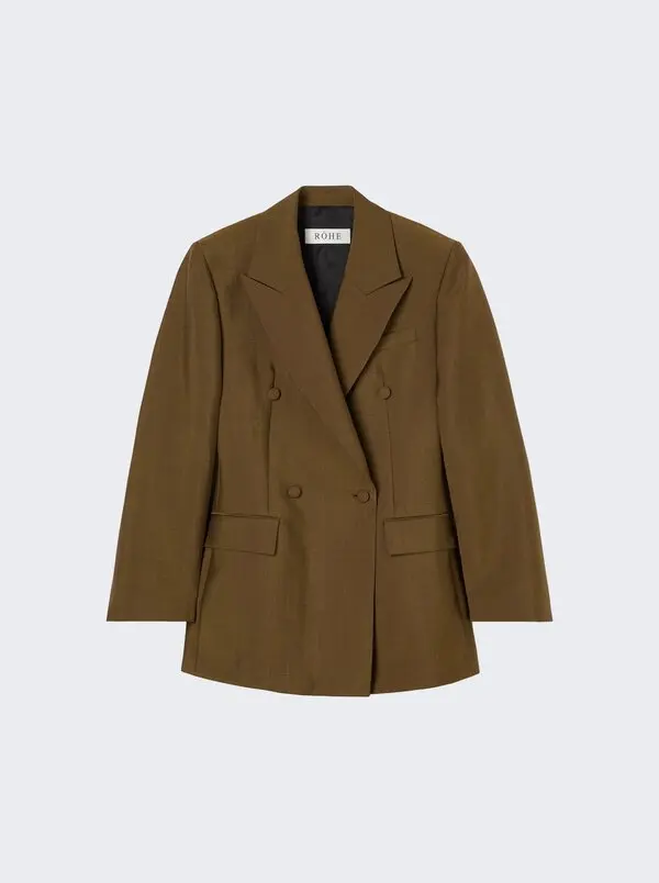 RÃHE Double-breasted Hourglass Blazer