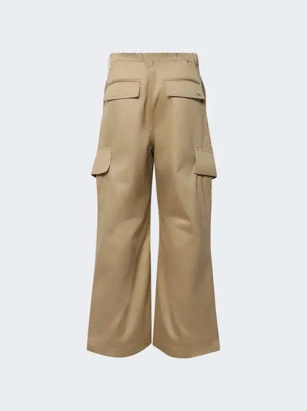 NAHMIAS Oversized Twill Cargo Pants