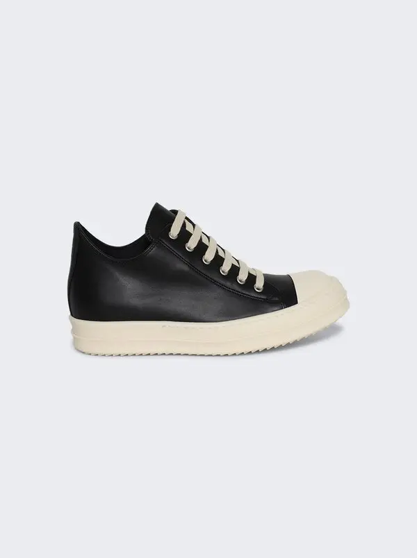 Rick Owens Temple Low Sneakers - Black
