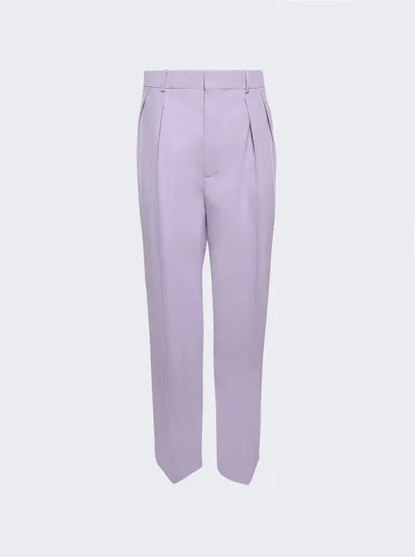 Wardrobe.NYC Tapered Low-rise Trousers - Purple