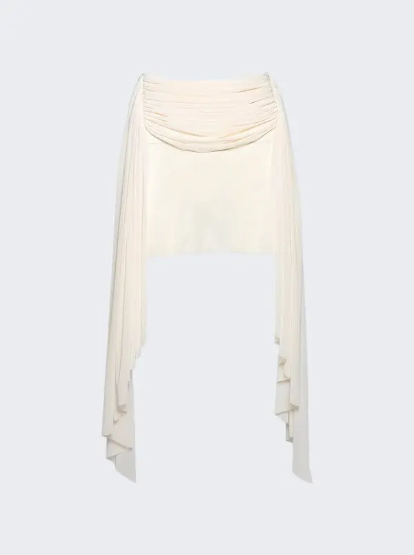 David Koma Ruched Mini Skirt