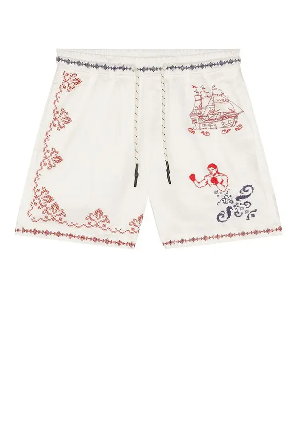 Agua Bendita Miloh Printed Shorts