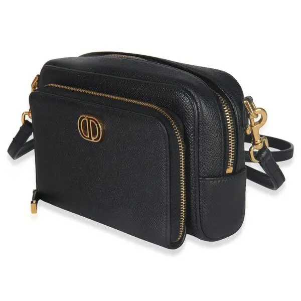 Dior Grained Calfskin Caro Double Pouch