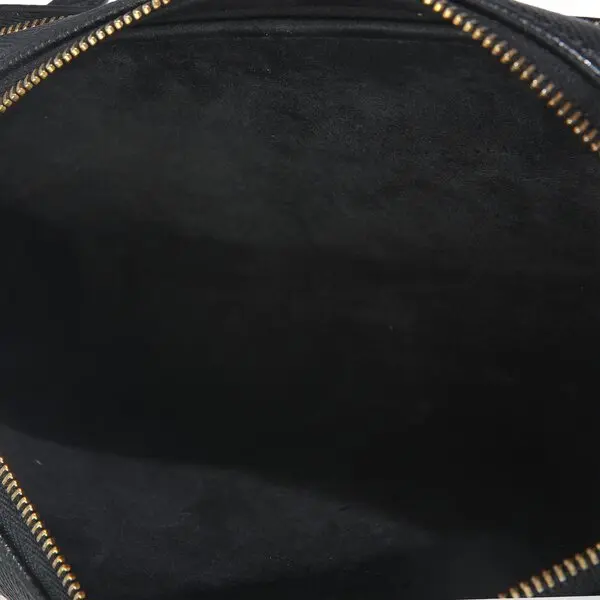 Dior Grained Calfskin Caro Double Pouch