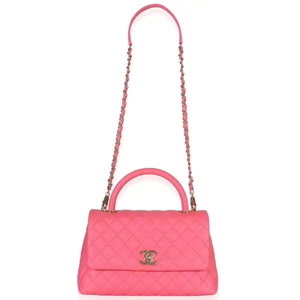 Chanel Coco Top Handle Flap Bag