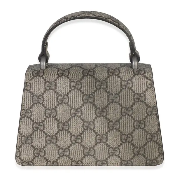 Gucci Gg Supreme Canvas Dionysus Top Handle Bag - Beige