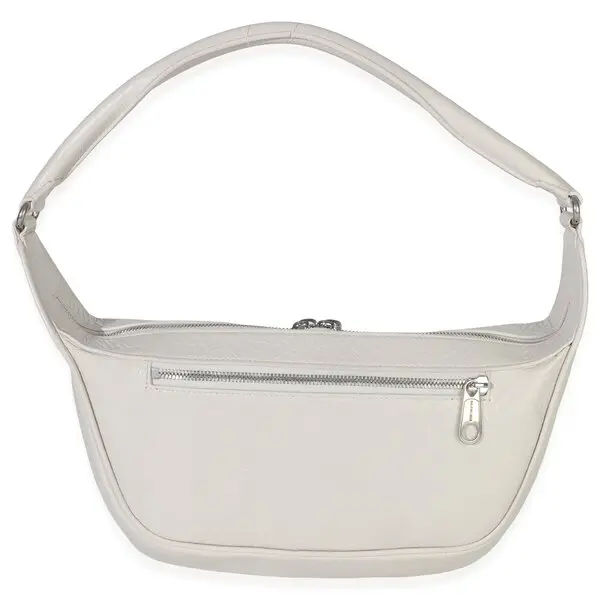 Balenciaga Distressed Calfskin Raver Shoulder Bag
