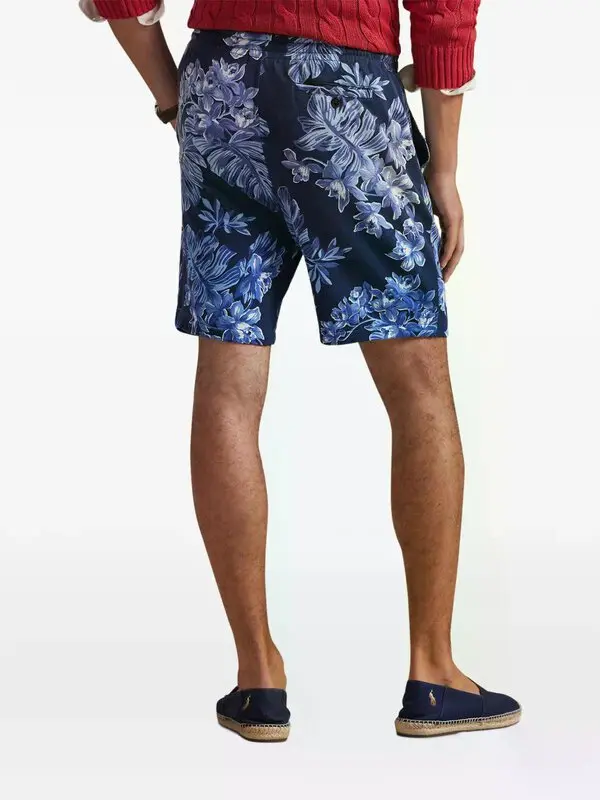 Polo Ralph Lauren Floral Print Cotton Drawstring Shorts