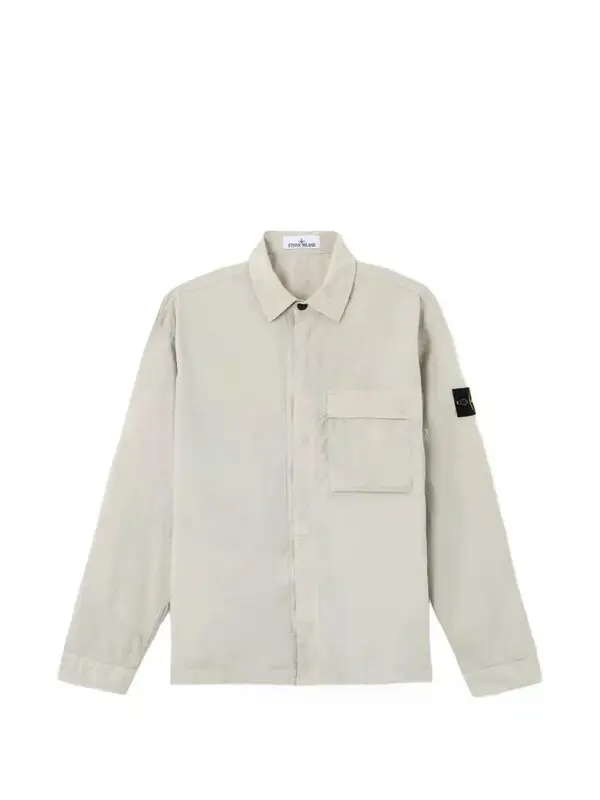 Stone Island Compass-badge Shirt Jacket
