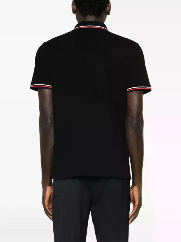 Valentino Garavani Logo-detail Cotton Polo Shirt