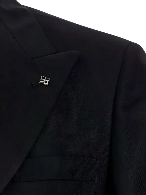 Tagliatore Double-breasted Suit - Black
