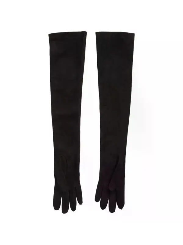 Ralph Lauren Suede Gloves - Black