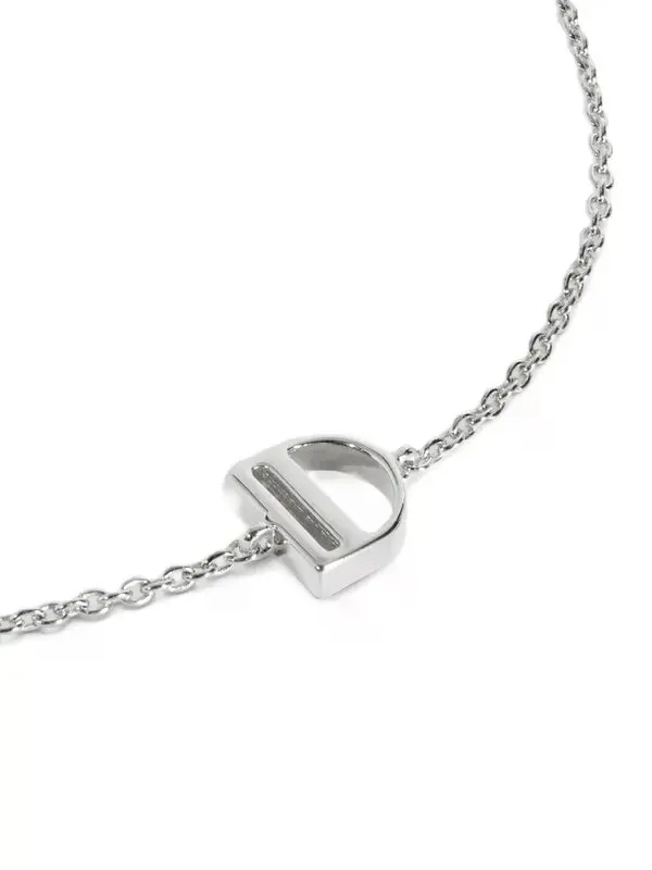 Monica Vinader Initial Chain Bracelet - Silver