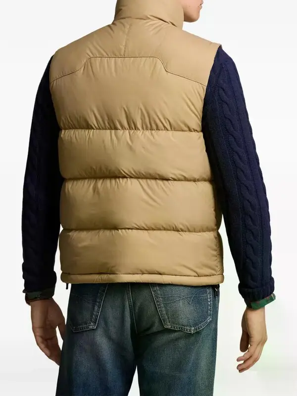 Polo Ralph Lauren Zip-fastening Puffer Gilet - Neutrals