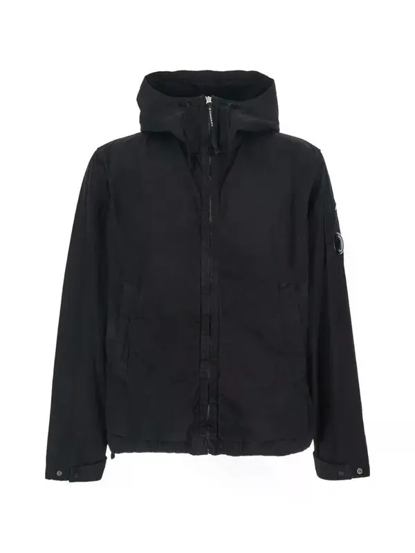 C.P. COMPANY Hooded Jacket - Black