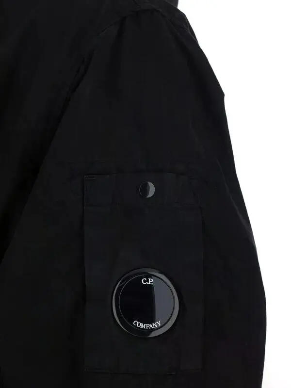 C.P. COMPANY Hooded Jacket - Black