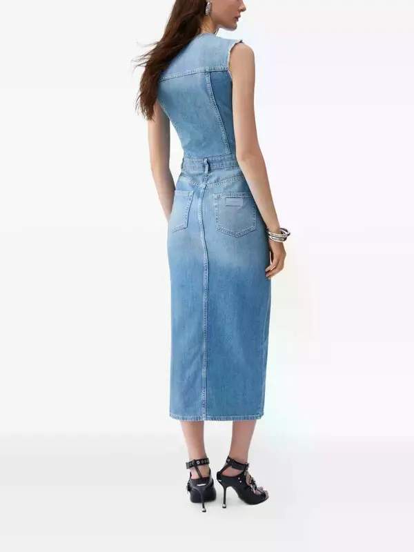 Liu Jo V-neck Midi Dress