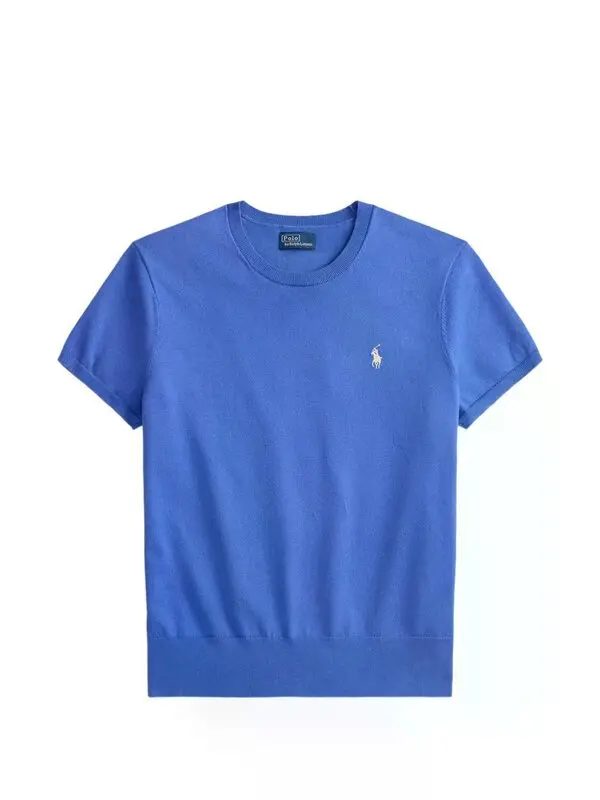 Polo Ralph Lauren Short-sleeve Knit Top - Blue