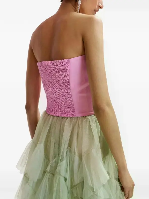 Essentiel Antwerp Strapless Smocked Tube Top