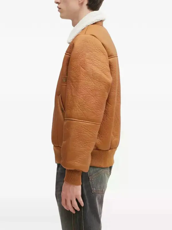 Alpha Industries Full-zip Jacket With Shearling Collar