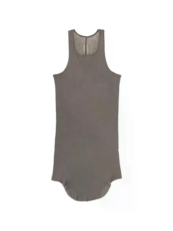 Rick Owens Scoop Neck Top - Grey