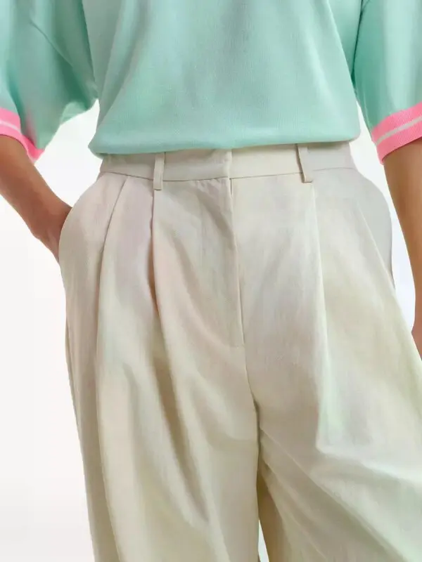 Essentiel Antwerp Jazmine Belt-loop Pleated Trousers