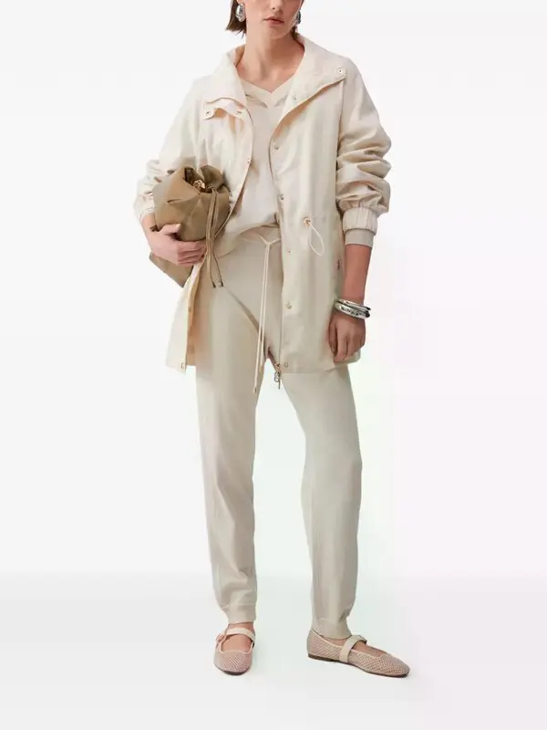 Liu Jo Drawstring-waist Pocket Jacket