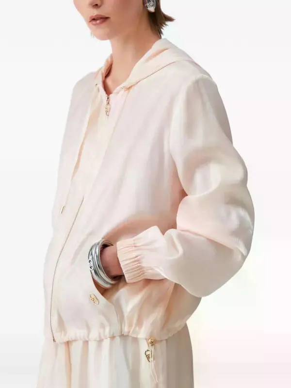 Liu Jo Hooded Jacket - Neutrals