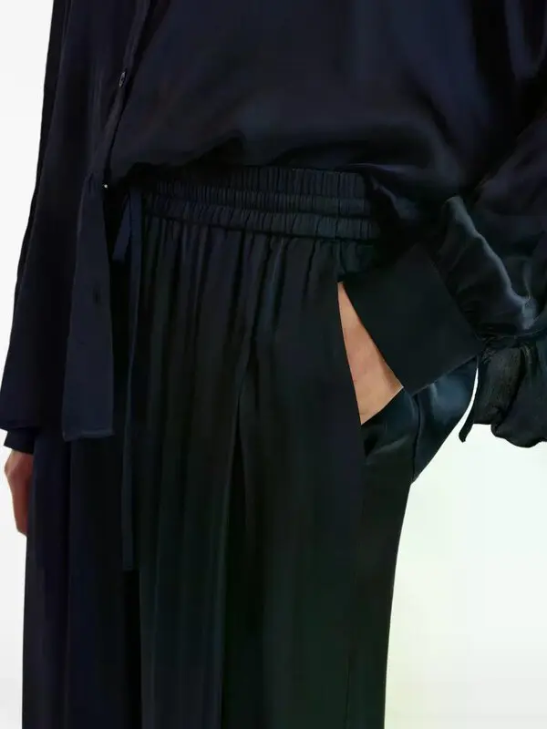 Essentiel Antwerp Drawstring-waist Wide-leg Trousers