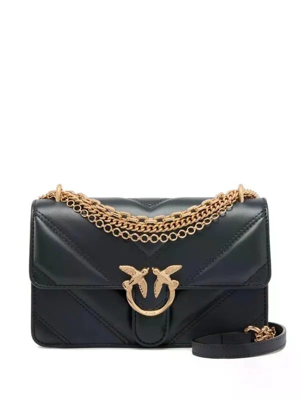 Pinko Love Bag One Chevron Shoulder Bag