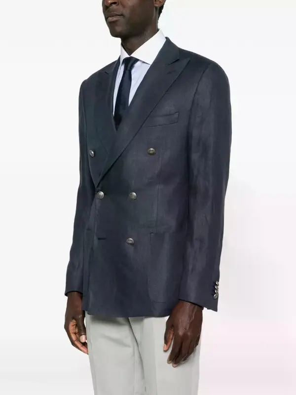 Corneliani Double-breasted Pocket Blazer