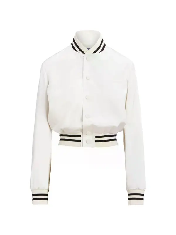 Ralph Lauren Striped Bomber Jacket