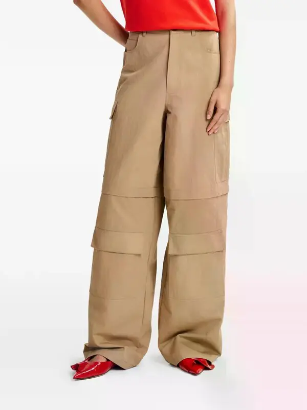 Essentiel Antwerp Flap-pocket Flared Trousers