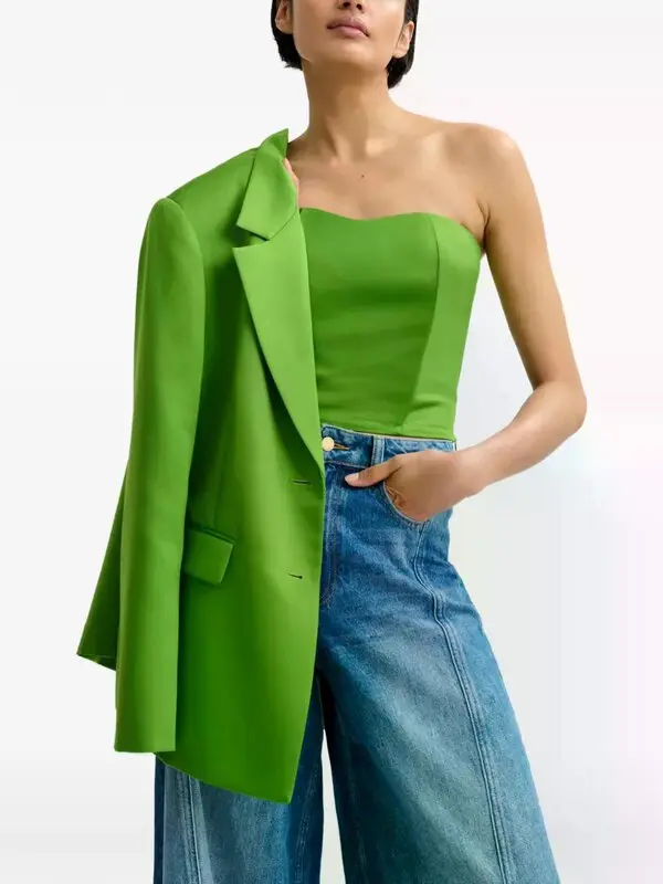 Essentiel Antwerp Strapless Smocked-back Tube Top