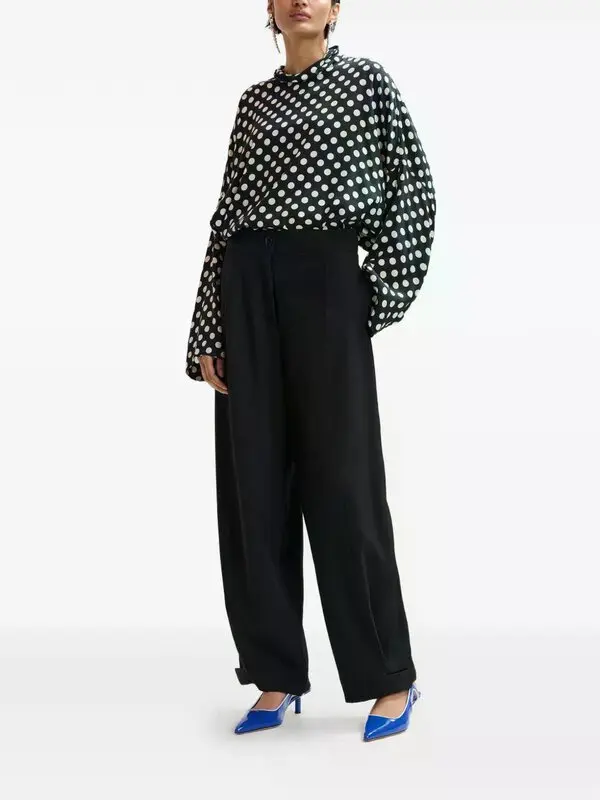 Essentiel Antwerp Barrel-leg Pleated Trousers
