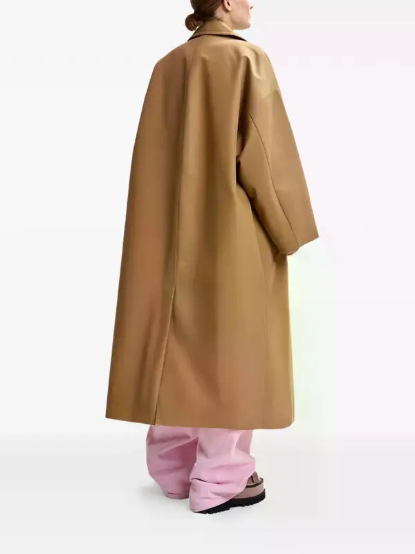 Essentiel Antwerp Logo-patch Double-breasted Coat