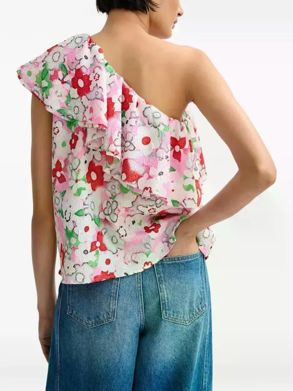 Essentiel Antwerp Jiland Ruffle-detail Top