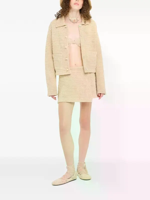 Alanui Wrap Mini Skirt