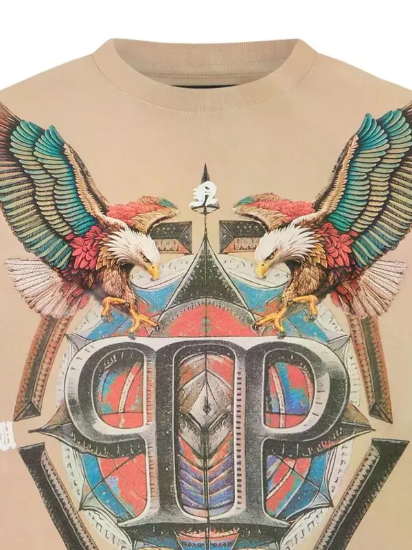 Philipp Plein Eagle-graphic T-shirt