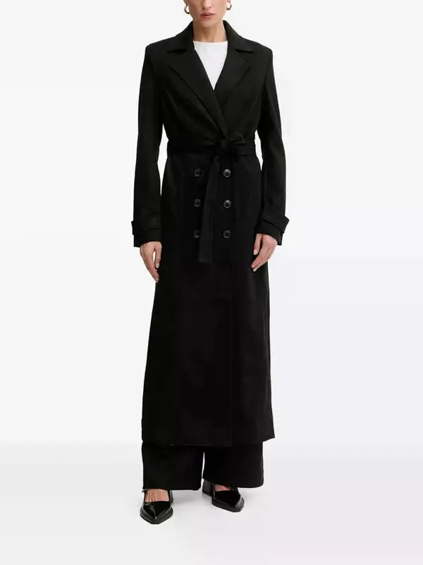 Bardot Double-breasted Tie Coat